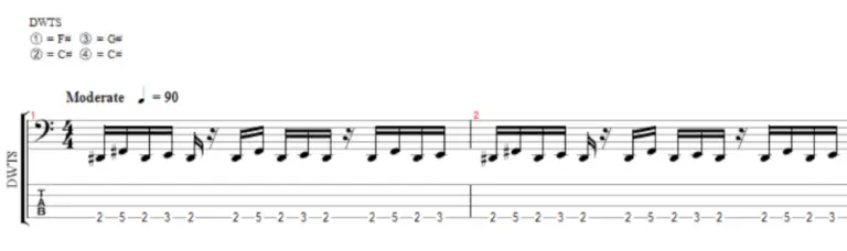 14 Easy Metal Songs To Play On The Bass (with tab examples) - BassOx