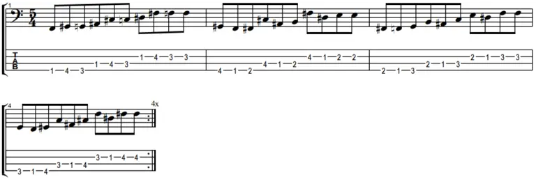 13 Helpful Beginner Bass Exercises (With Tab) - BassOx