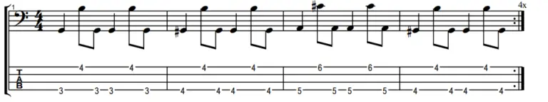 13 Helpful Beginner Bass Exercises (With Tab) - BassOx