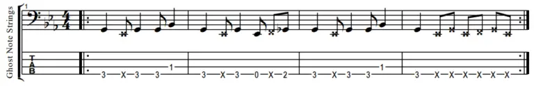 How To Play Ghost Notes On The Bass (With Examples) - BassOx