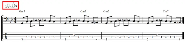 7 Easy Walking Bass Line Exercises (Tab, Notes, Sound) - BassOx